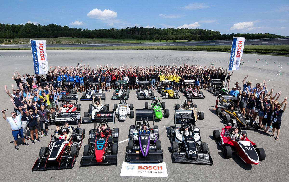 FSG: Formula Student Teams at Bosch Proving Ground Boxberg