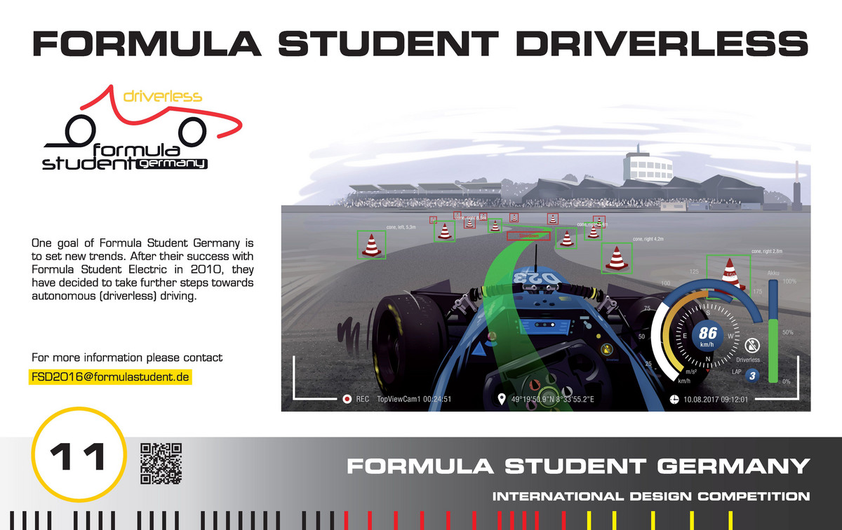 FSG: Autonomous Driving at Formula Student Germany 2017